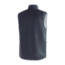 Softshellweste Maier Sports "Brims Vest M", Herren, Gr. 48, dunkelblau, 100% Polyester (recycelt), Westen Softshellweste, atmungsaktive Herren Weste, wasserabweisende Outdoorweste