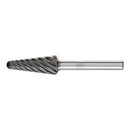 Pferd TOOLS Hartmetall Hochleistungsfr&auml;sstift INOX Rundkegel KEL &Oslash; 12x30mm Schaft-&Oslash; 6 mm HICOAT Edelstahl (21125281)