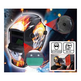 KS Tools Automatik-Schwei&szlig;er-Schutzhelm, Flame Design (310.0155)