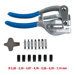 KS Tools Lochzangen-Satz, 16-teilig (118.0105)