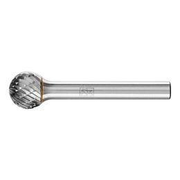 Pferd TOOLS Hartmetall Hochleistungsfr&auml;sstift TOUGH Kugel KUD &Oslash; 12x10mm Schaft-&Oslash; 6 mm schlagfest (21000056)