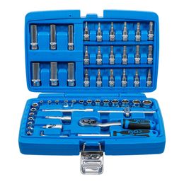 BGS-technic BGS Steckschl&uuml;ssel-Satz Antrieb 6,3 mm 53-tlg. ; BGS technic (2147)