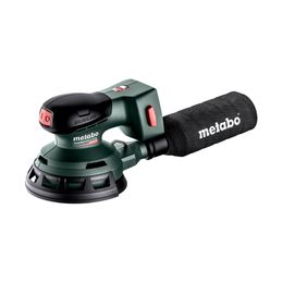 Metabo PowerMaxx SXA 12-125 BL MetaboX 215 Akku-Exzenterschleifer mit 125mm Schleifteller b&uuml;rstenloser Motor 12 V ohne Akku und Ladeger&auml;t in MetaboX Gr .215 mit Kletthaftung und Staubfangkassette mit Filter 602035840)