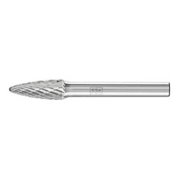 Pferd TOOLS Hartmetall Hochleistungsfr&auml;sstift TOUGH Rundbogen RBF &Oslash; 08x20mm Schaft-&Oslash; 6 mm schlagfest (21000073)