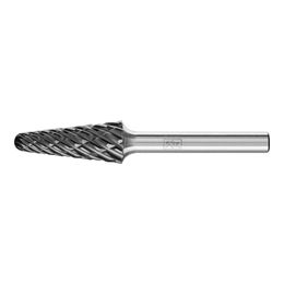 Pferd TOOLS Hartmetall Hochleistungsfr&auml;sstift STEEL Rundkegel KEL &Oslash; 12x30mm Schaft-&Oslash; 6 mm HICOAT f&uuml;r Stahl (21125290)