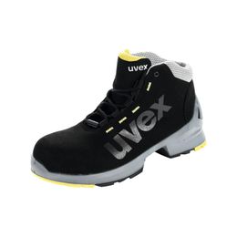 Uvex Schn&uuml;rstiefel schwarz/gelb Uvex 1, S2, EU-Schuhgr&ouml;&szlig;e: 42 (8545842)