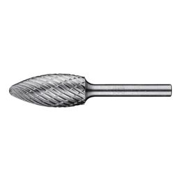 Pferd TOOLS Hartmetall Hochleistungsfr&auml;sstift ALLROUND Flamme B &Oslash; 16x35 mm Schaft-&Oslash; 6 mm universal grob (21001018)