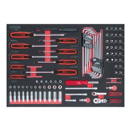 KS Tools SCS 1/4" Steckschl&uuml;ssel-Satz, 95-teilig in 1/1 Systemeinlage (711.1095)