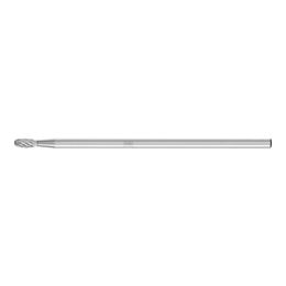 Pferd TOOLS Hartmetall Fr&auml;sstift Tropfen TRE &Oslash; 03x07 mm Schaft-&Oslash; 3x75 mm Z3P universal mittel kreuzverzahnt (21210087)