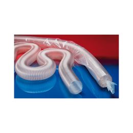 NORRES Antistatischer Polyurethanschlauch PROTAPE PUR 301, superleicht, mikrobenfest, schwerentflammbar, 40mm, L&auml;nge 5 m (30100400000-5)