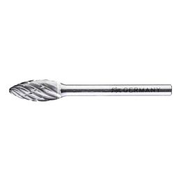 Pferd TOOLS Hartmetall Hochleistungsfr&auml;sstift ALLROUND Flamme B &Oslash;06x13 mm Schaft-&Oslash; 3 mm universal grob (21001069)