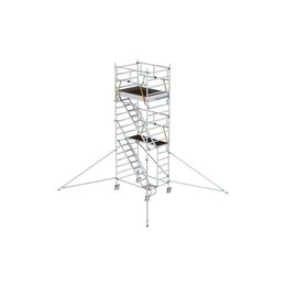 Munk Rollger&uuml;st SG 1,35 x 1,80 m mit Schr&auml;gaufstiegen & Ausleger Plattformh&ouml;he 4,47 m (167201)
