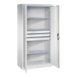 C+P Werkzeugschrank mit Schubladen Acurado, 1950x930x500mm, 7035/7035 ; C + P M&ouml;belsysteme (8921-5030|S10227)