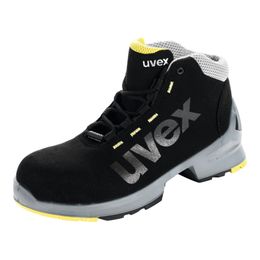 Uvex Schn&uuml;rstiefel schwarz/gelb Uvex 1, S2, EU-Schuhgr&ouml;&szlig;e: 46 (8545846)