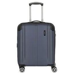 Travelite City Trolley S 4-Rollen erweiterbar Marine
