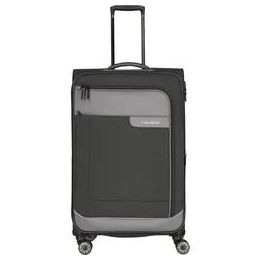 Travelite Viia Trolley L 4-Rollen erweiterbar Schiefer