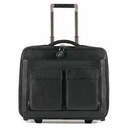 Piquadro Modus Business-Trolley mit Laptopfach 15.6" schwarz