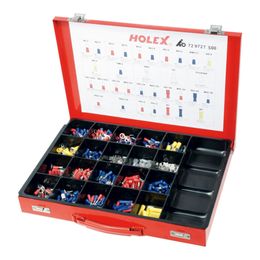 HOLEX Kabelschuhstecker- und Verbinder-Set ohne Crimpzange 500 (729727 500)
