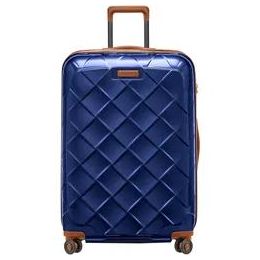 Stratic Leather & More Trolley L 4 Rollen blue