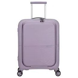 American Tourister Airconic Handgep&auml;ck Trolley 55cm mit Fronttasche Stormy Lilac
