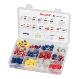 HOLEX Kabelschuhstecker- und Verbinder-Set ohne Crimpzange 265 (729727 265)