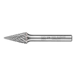 Pferd TOOLS Hartmetall Hochleistungsfr&auml;sstift ALLROUND Spitzkegel SKM &Oslash; 10x20mm Schaft-&Oslash; 6mm universal grob (21001036)