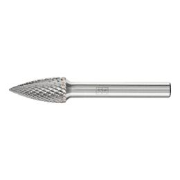 Pferd TOOLS Hartmetall Hochleistungsfr&auml;sstift TOUGH-S Spitzbogen SPG &Oslash; 10x20mm Schaft-&Oslash; 6 mm schlagfest (21000096)