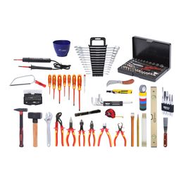 KS Tools Premium Elektriker-Werkzeugkoffer, Nylontasche, 132-teilig (117.0190)