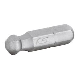 KS Tools 1/4" CLASSIC Bit Innensechskant, 25mm, Kugelkopf, 7/64", 5er Pack (911.3713)