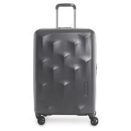 Hedgren Edge Carve M Expandable 4-Rollen-Trolley 67cm Charcoal