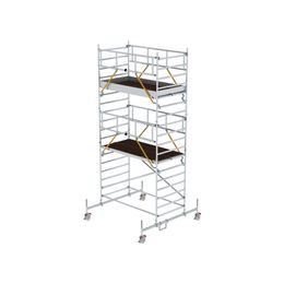 Munk Rollger&uuml;st SG 1,35 x 2,45 m mit Fahrbalken & Doppel-Plattform Plattformh&ouml;he 4,66 m (174437)