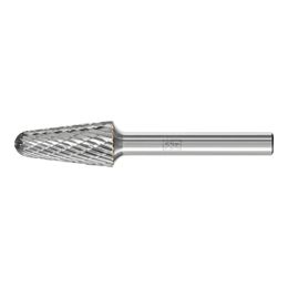 Pferd TOOLS Hartmetall Hochleistungsfr&auml;sstift TOUGH Rundkegel KEL &Oslash; 12x25 mm Schaft-&Oslash; 6 mm schlagfest (21000116)