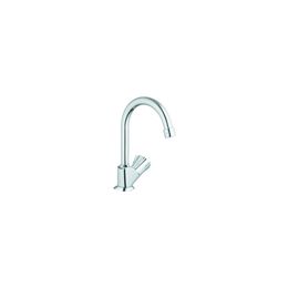 Grohe Standventil Costa chr, schwenkb. Rohrausl, Markierung blau (20393001)