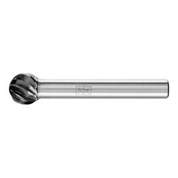 Pferd TOOLS Hartmetall Hochleistungsfr&auml;sstift INOX Kugel KUD &Oslash; 10x09 mm Schaft-&Oslash; 6 mm HICOAT f&uuml;r Edelstahl (21112781)