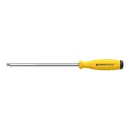 PB Swiss Tools Sechskant-Kugelkopfschraubendreher, mit 2K-SwissGrip-Heft, ESD, 1,27 mm Sechskant (8206.S 1,27-50ESD)
