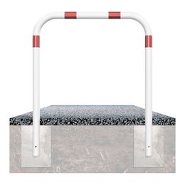Schake Abweiseb&uuml;gel aus Stahlrohr &Oslash; 60 x 2,5 mm Breite: 1000 mm, H&ouml;he: 1000 mm ohne Querholm, beschichtet, zum Einbetonieren (465_06B)