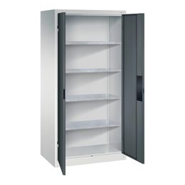 C+P Schwerlastschrank Acurado, 1950x930x600mm, 7035/7016 ; C + P M&ouml;belsysteme (8922-052|S10343)