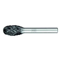 Pferd TOOLS Hartmetall Hochleistungsfr&auml;sstift STEEL Tropfen TRE &Oslash; 12x20mm Schaft-&Oslash; 6 mm HICOAT f&uuml;r Stahl (21135190)