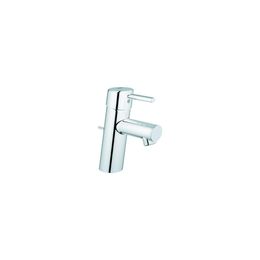 Grohe Waschtisch-Einhebelmischer Concetto 1/2", S, m Abl.garn, Temp.begrenzer, ch (3220410E)