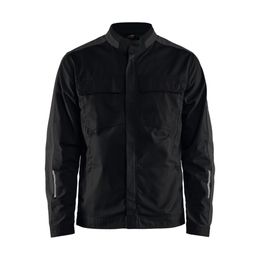 BLAKL&Auml;DER BLAKL&Auml;DER Bundjacke Industrie Stretch, schwarz / dunkelgrau, Unisex-Gr&ouml;&szlig;e: S (444418329998S)
