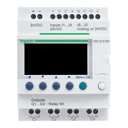 Schneider Electric Zelio Logic 10 E/A 240VAC SR2-B121FU (SR2B121FU)