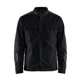 BLAKL&Auml;DER BLAKL&Auml;DER Bundjacke Industrie Stretch, schwarz / dunkelgrau, Unisex-Gr&ouml;&szlig;e: XL (444418329998XL)