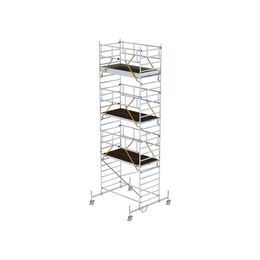 Munk Rollger&uuml;st SG 1,35 x 2,45 m mit Fahrbalken & Doppel-Plattform Plattformh&ouml;he 6,62 m (174637)