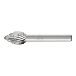 Pferd TOOLS HSS Fr&auml;sstift Sonderform &Oslash; 12x18 mm Schaft-&Oslash; 6 mm Z 3 universal mittel fein Spanbrecher (22104536)