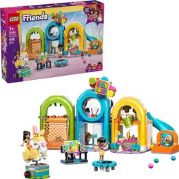Konstruktionsspielsteine Lego "Cooler Indoor-Spielplatz (42686), Lego Friends", bunt, Spielbausteine, Kinder, Kunststoff, Konstruktionsspielsteine, Made in Europe