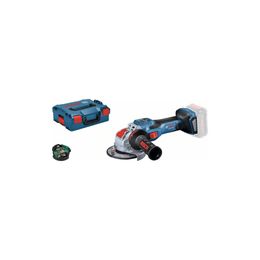 Bosch Akku-Winkelschleifer BITURBO mit X-LOCK GWX 18V-15 SC, Solo Version, L-BOXX (06019H6500)