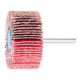 Pferd TOOLS Keramikkorn F&auml;cherschleifer F &Oslash; 60x30mm Schaft-&Oslash; 6 mm CO-COOL40 hoher Abtrag auf Edelstahl (44411754)