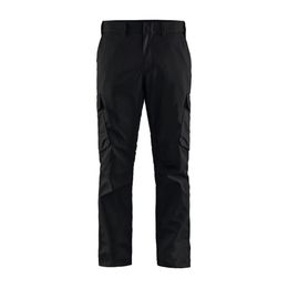 BLAKL&Auml;DER BLAKL&Auml;DER Bundhose Industrie Stretch, schwarz / dunkelgrau, Konfektionsgr&ouml;&szlig;e DE: 102 (144418329998C150)