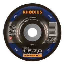 Rhodius ALPHAline KSM Schruppscheibe 115 x 7,0 x 22,23 mm Stahl (210749)