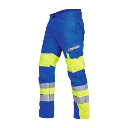Rofa Multinorm-Bundhose VIS-LINE, kornblau / gelb, Konfektionsgr&ouml;&szlig;e DE: 58 (2652354-481-58)